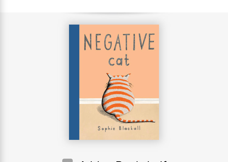 Negative Cat – The Children's Hour Bookstore